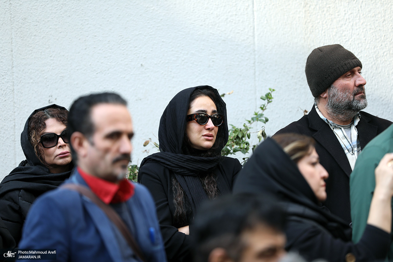 تصاویری از مراسم تشییع بیتا فرهی